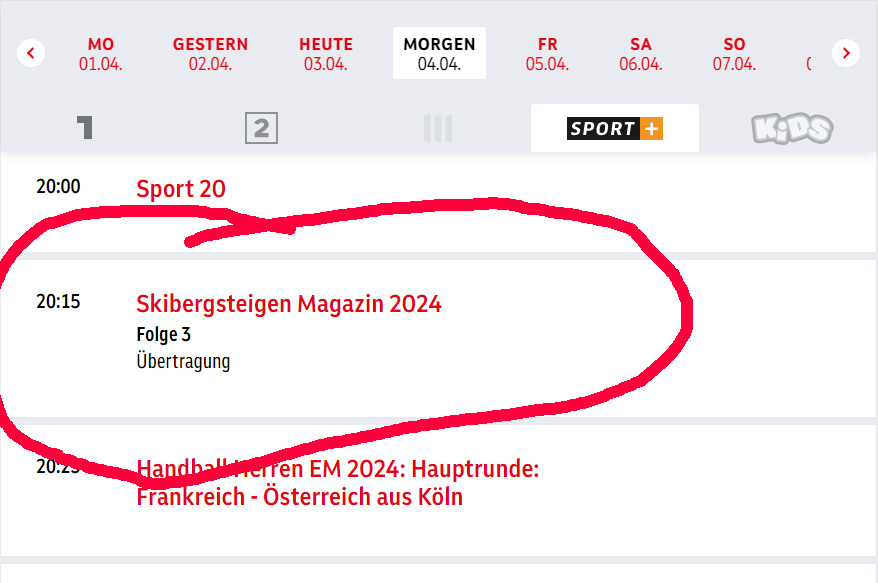 Startseite Portal - SKIMO